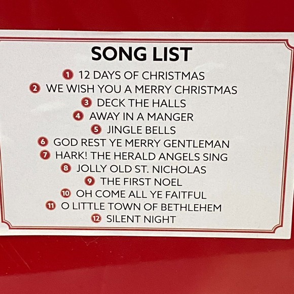 Mr. Christmas | Holiday | Mr Christmas Lit Christmas Radio Red Santa ...